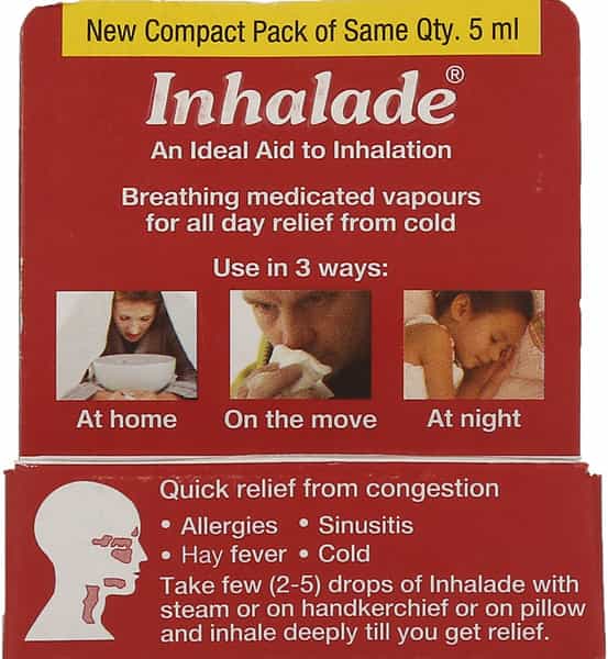 Buy INHALADE DROPS 5ML Online & Get Upto 60% OFF at PharmEasy