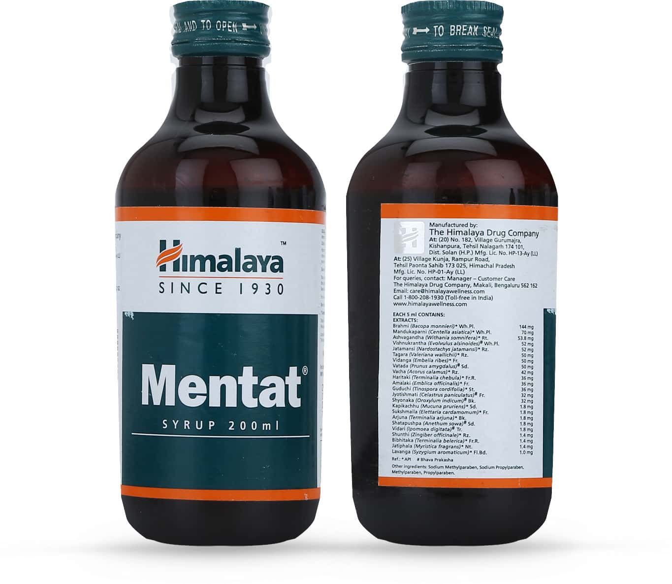 Buy HIMALAYA MENTAT SYRUP - 200ML Online & Get Upto 60% OFF at PharmEasy