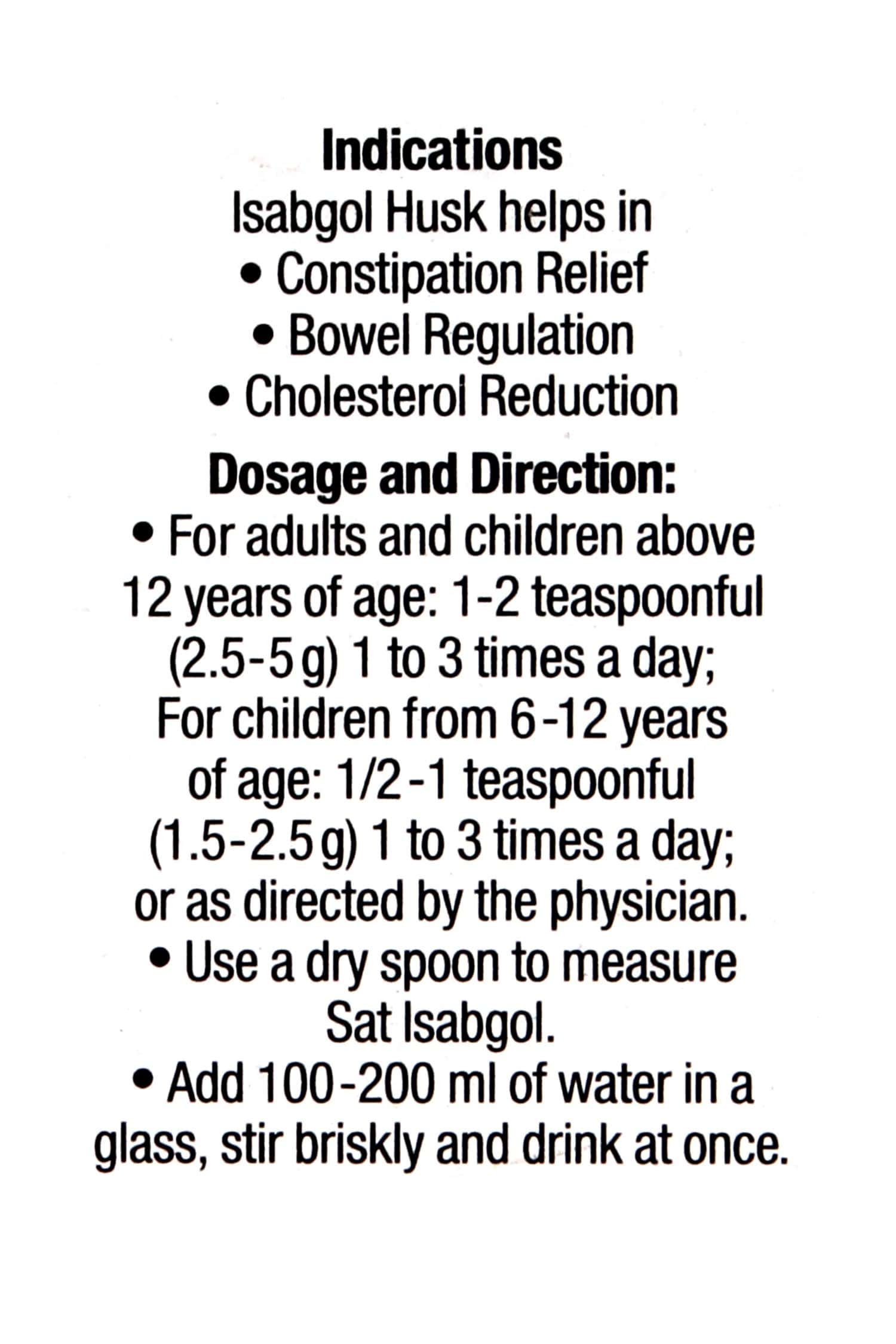 Buy Dabur Naturecare Isabgol Constipation Relief Powder Bottle Of 100 G ...