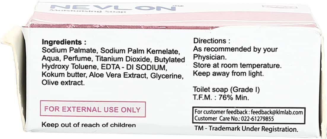 Buy NEVLON MOISTURISING SOAP Online & Get Upto 60% OFF at PharmEasy