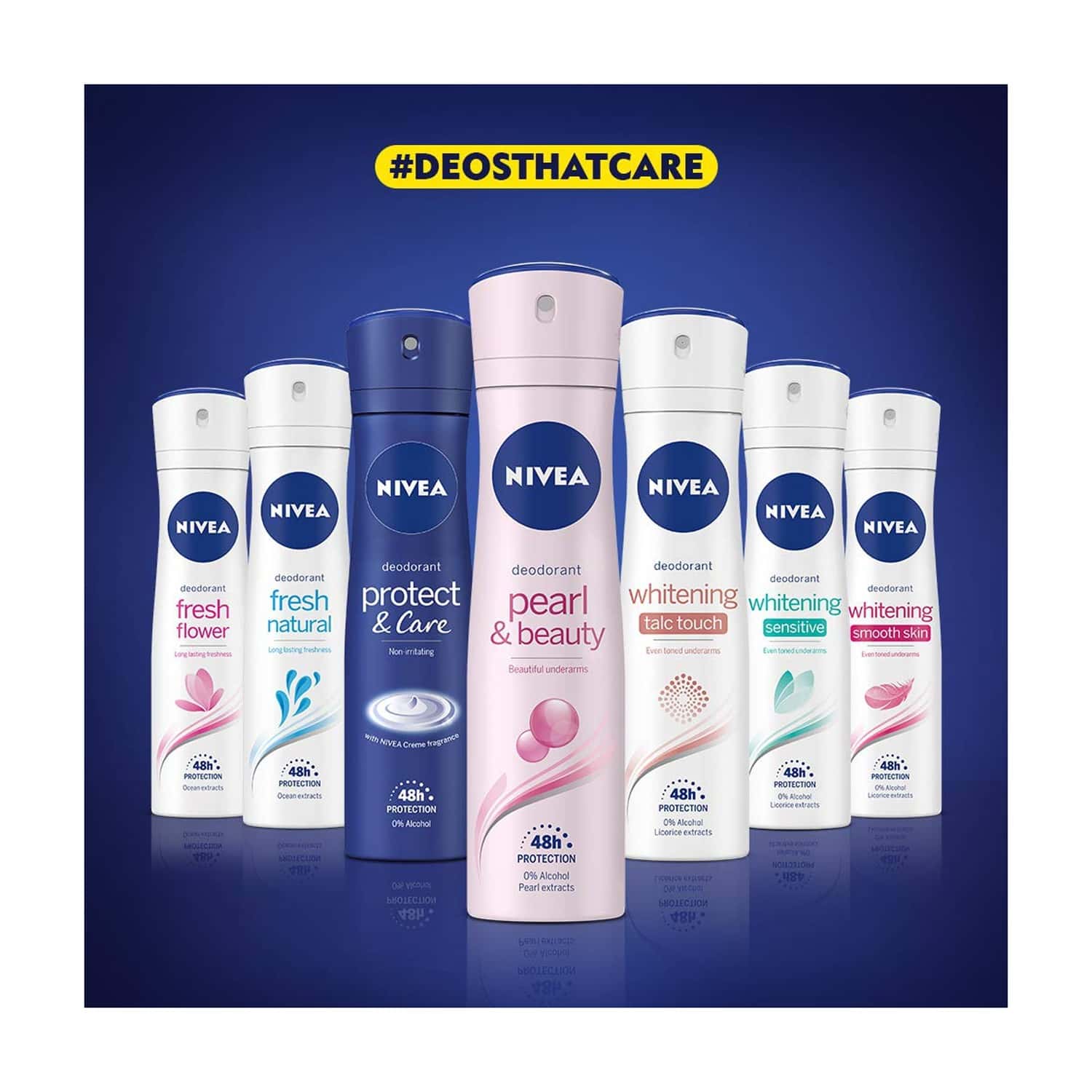 Buy NIVEA BLUE DEO SPRAY 150ML Online & Get Upto 60% OFF at PharmEasy