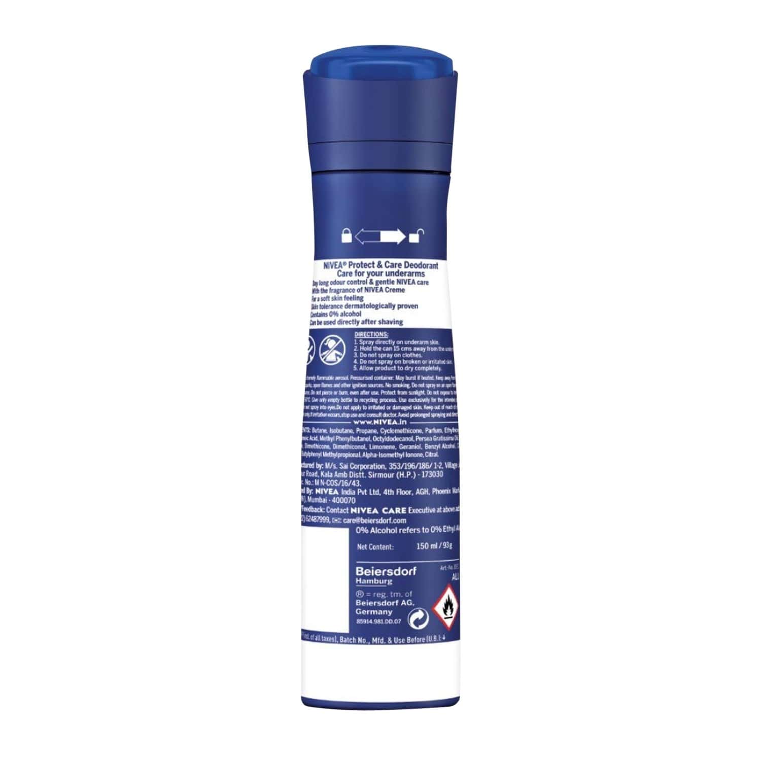 Buy NIVEA BLUE DEO SPRAY 150ML Online & Get Upto 60% OFF at PharmEasy