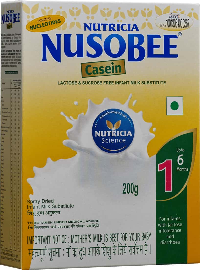 Buy NUSOBEE CASEIN BABY FOOD STAGE 1 INFANT FORMULA REFILL OF 200 G ...