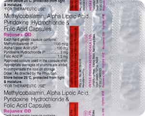 Buy REJUNEX OD STRIP OF 10 CAPSULES Online & Get Upto 60% OFF at PharmEasy