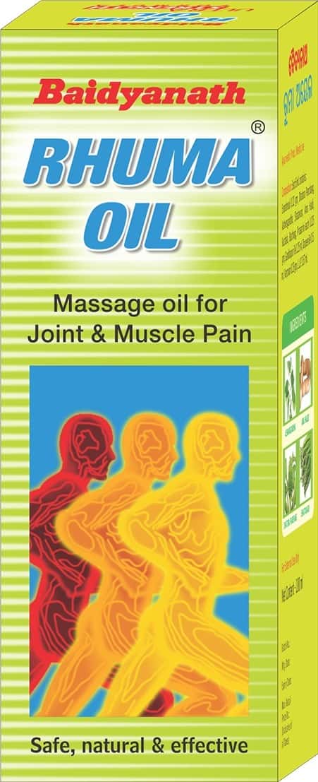 Buy BAIDYANATH RHUMA OIL : PAIN RELIEF OIL| GIVES LONG LASTING PAIN ...