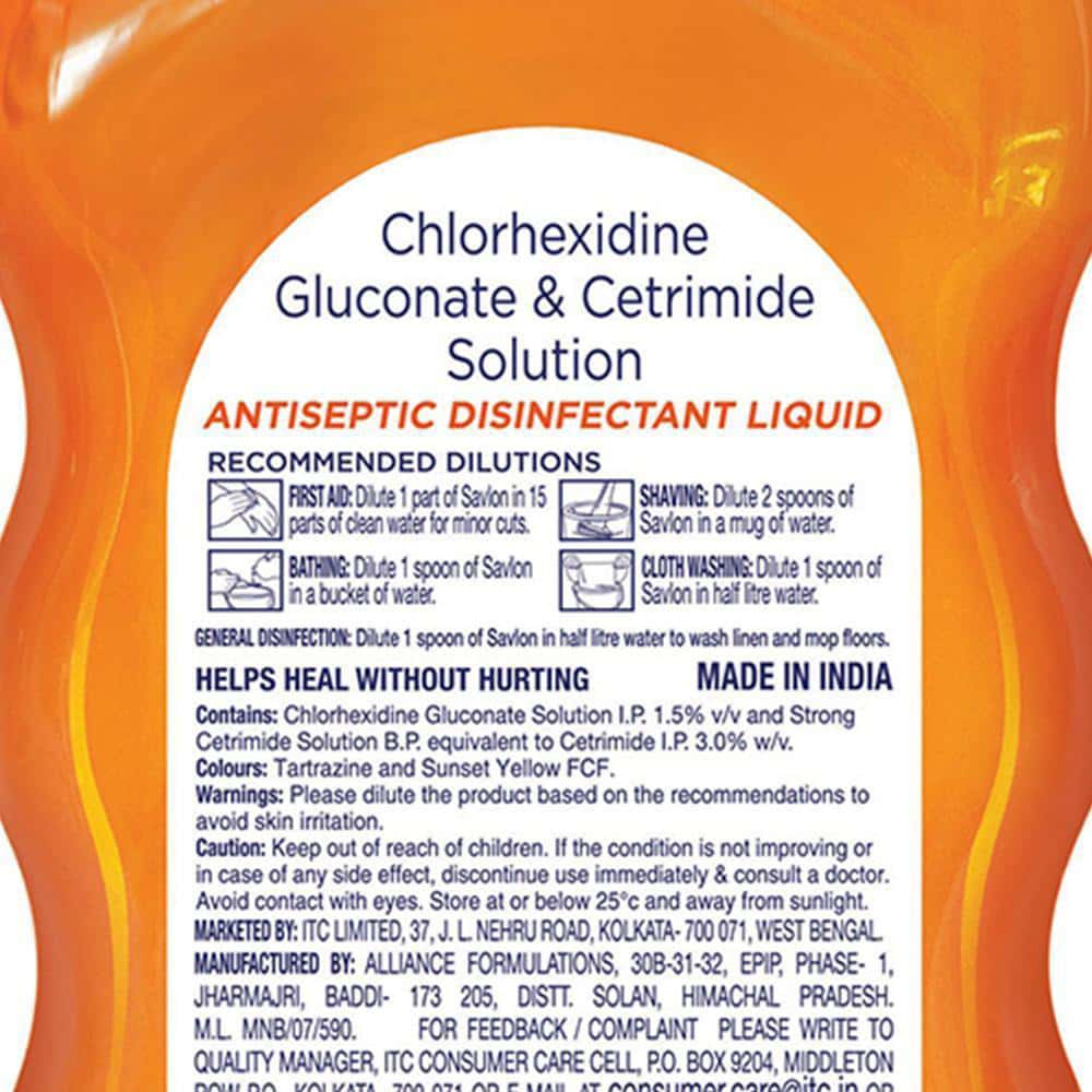Buy Savlon Antiseptic Disinfectant Liquid Bottle Of 100 Ml Online at ...