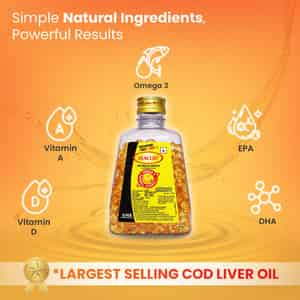 Buy SEACOD COD FISH LIVER OIL 500 SOFTGEL CAPSULES WITH NATURAL OMEGA3 ...