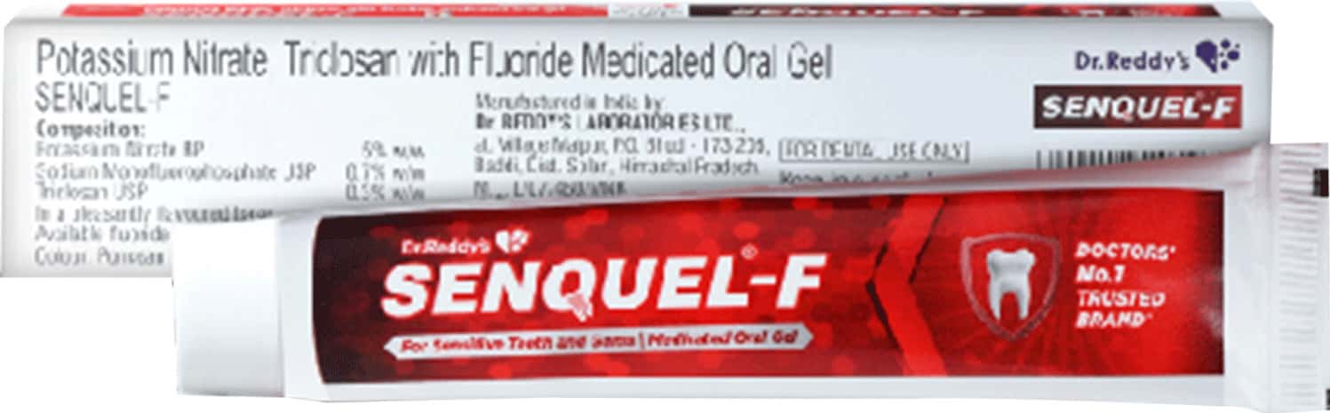 Buy SENQUEL F TUBE OF 100GM ORAL GEL Online & Get Upto 60% OFF at PharmEasy