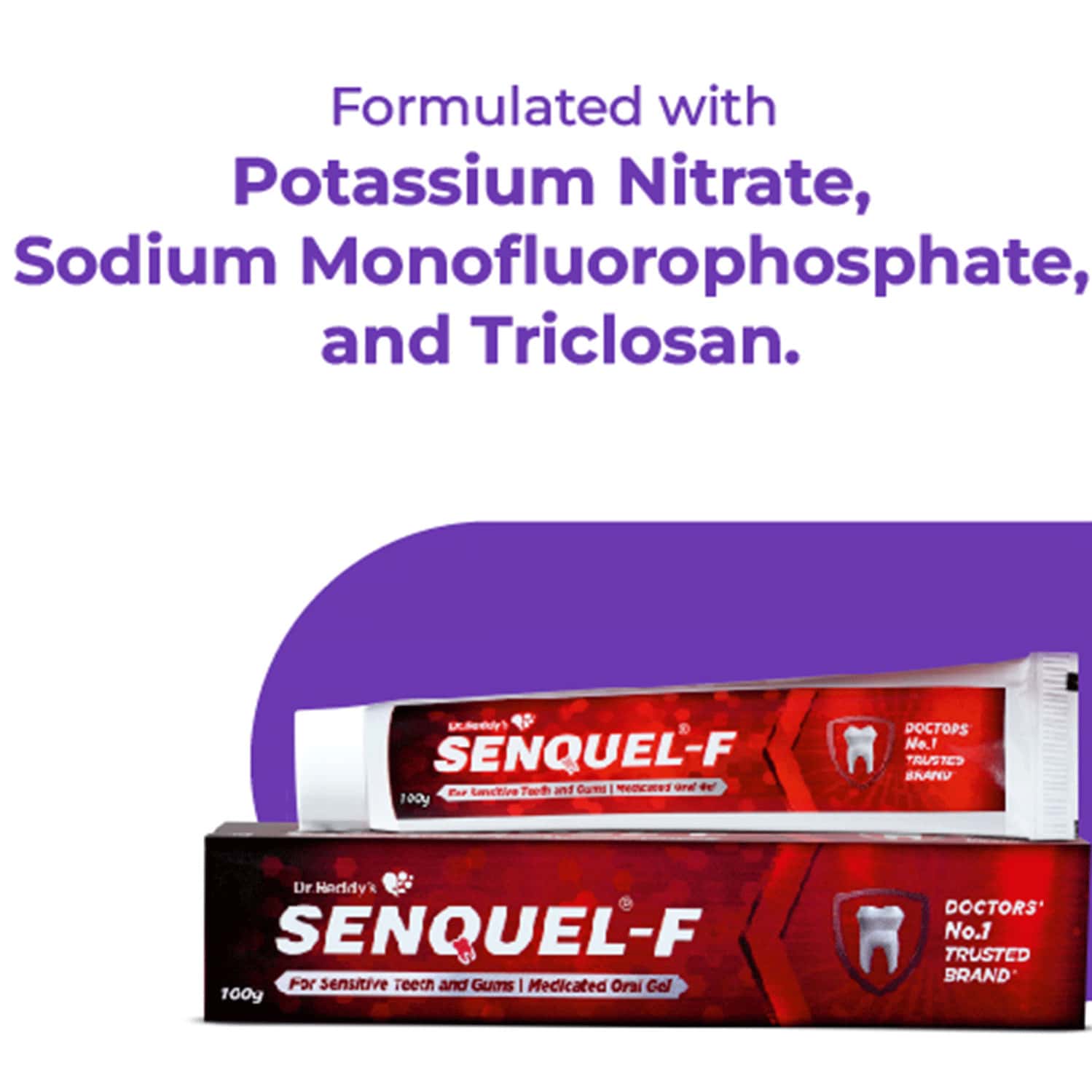 Buy SENQUEL F TUBE OF 100GM ORAL GEL Online & Get Upto 60% OFF at PharmEasy