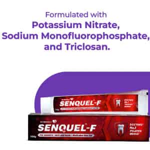Buy SENQUEL F TUBE OF 100GM ORAL GEL Online & Get Upto 60% OFF at PharmEasy