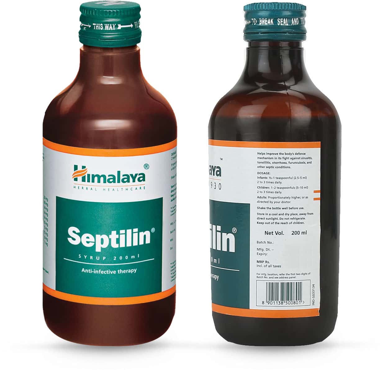 Buy HIMALAYA SEPTILIN SYRUP - 200ML Online & Get Upto 60% OFF at PharmEasy
