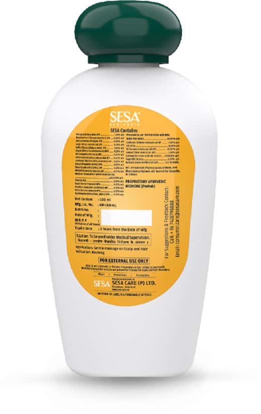 Buy SESA OIL 100ML Online & Get Upto 60% OFF at PharmEasy