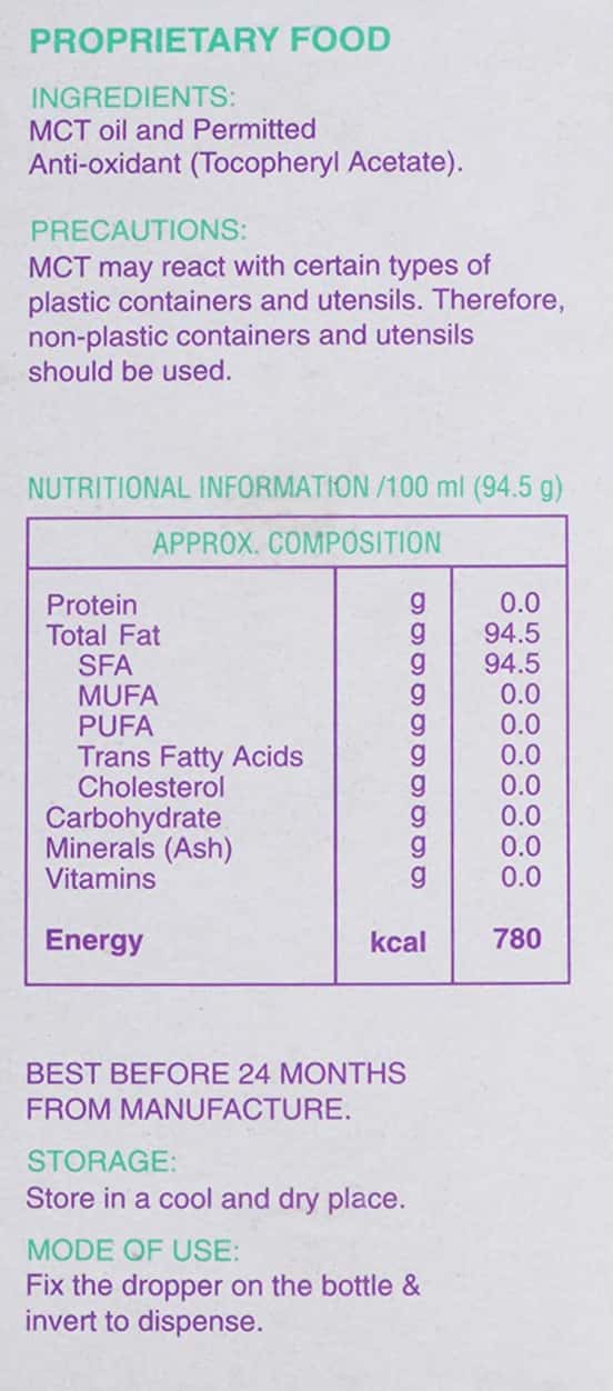 Buy SIMYL MCT OIL 50ML Online & Get Upto 60% OFF at PharmEasy