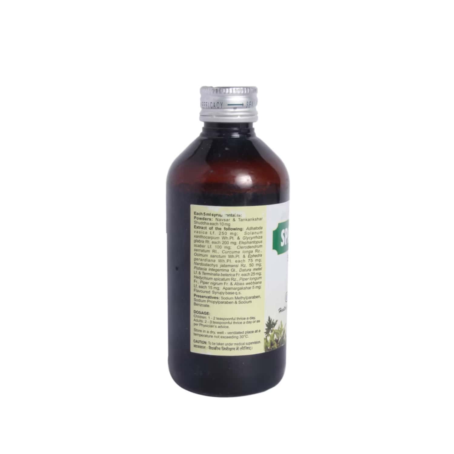Buy SPASMA SYRUP 200ML Online & Get Upto 60% OFF at PharmEasy
