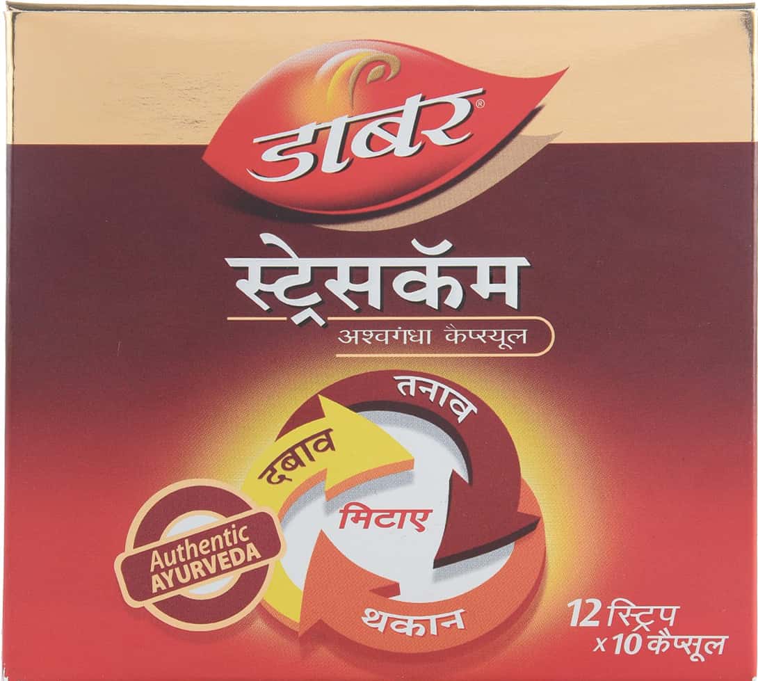 Buy DABUR STRESSCOM 10 CAPS Online & Get Upto 60% OFF at PharmEasy