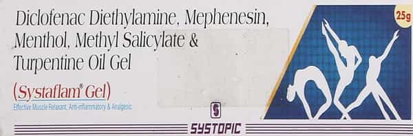 Buy SYSTAFLAM GEL 25GM Online & Get Upto 60% OFF at PharmEasy