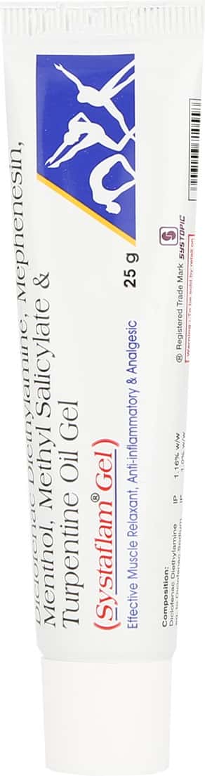 Buy SYSTAFLAM GEL 25GM Online & Get Upto 60% OFF at PharmEasy