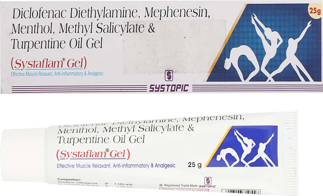 Buy SYSTAFLAM GEL 25GM Online & Get Upto 60% OFF at PharmEasy