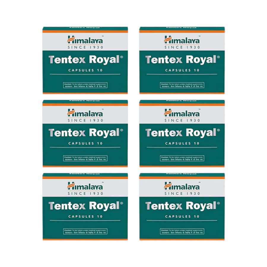 Buy HIMALAYA TENTEX ROYAL | BOTTLE | CAPSULES | 30 NO'S Online & Get ...