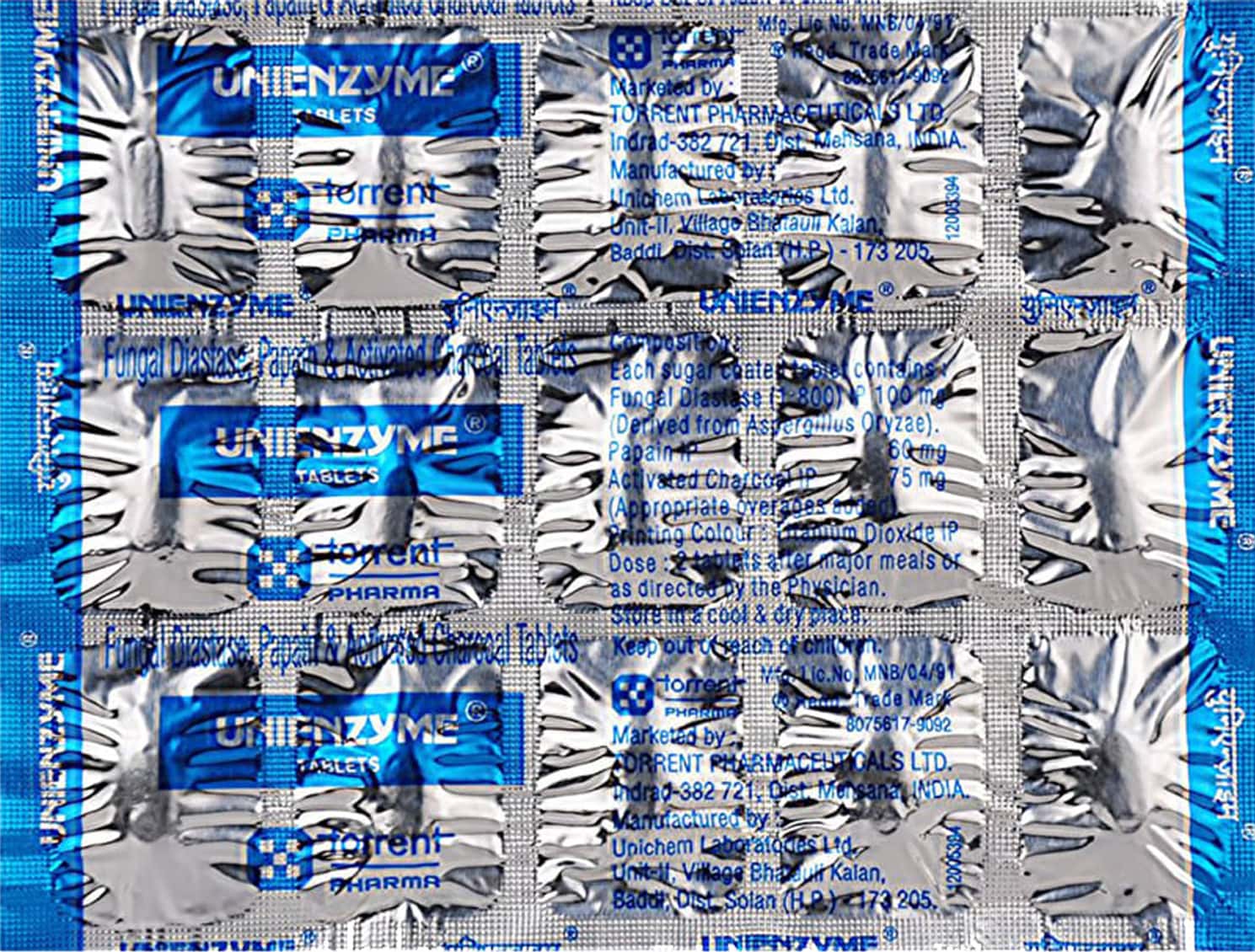 Buy UNIENZYME STRIP OF 15 TABLETS Online & Get Upto 60% OFF at PharmEasy