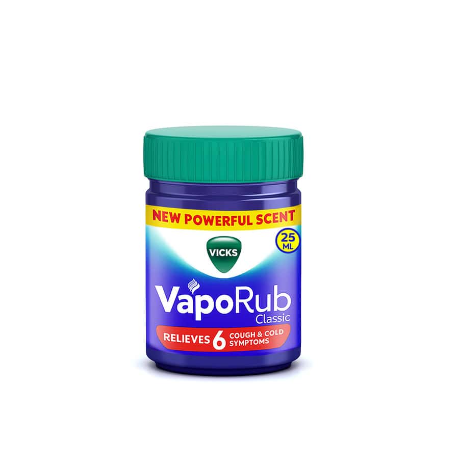 Buy VICKS VAPORUB CLASSIC RELIEVES COUGH & COLD 10 ML Online & Get Upto ...