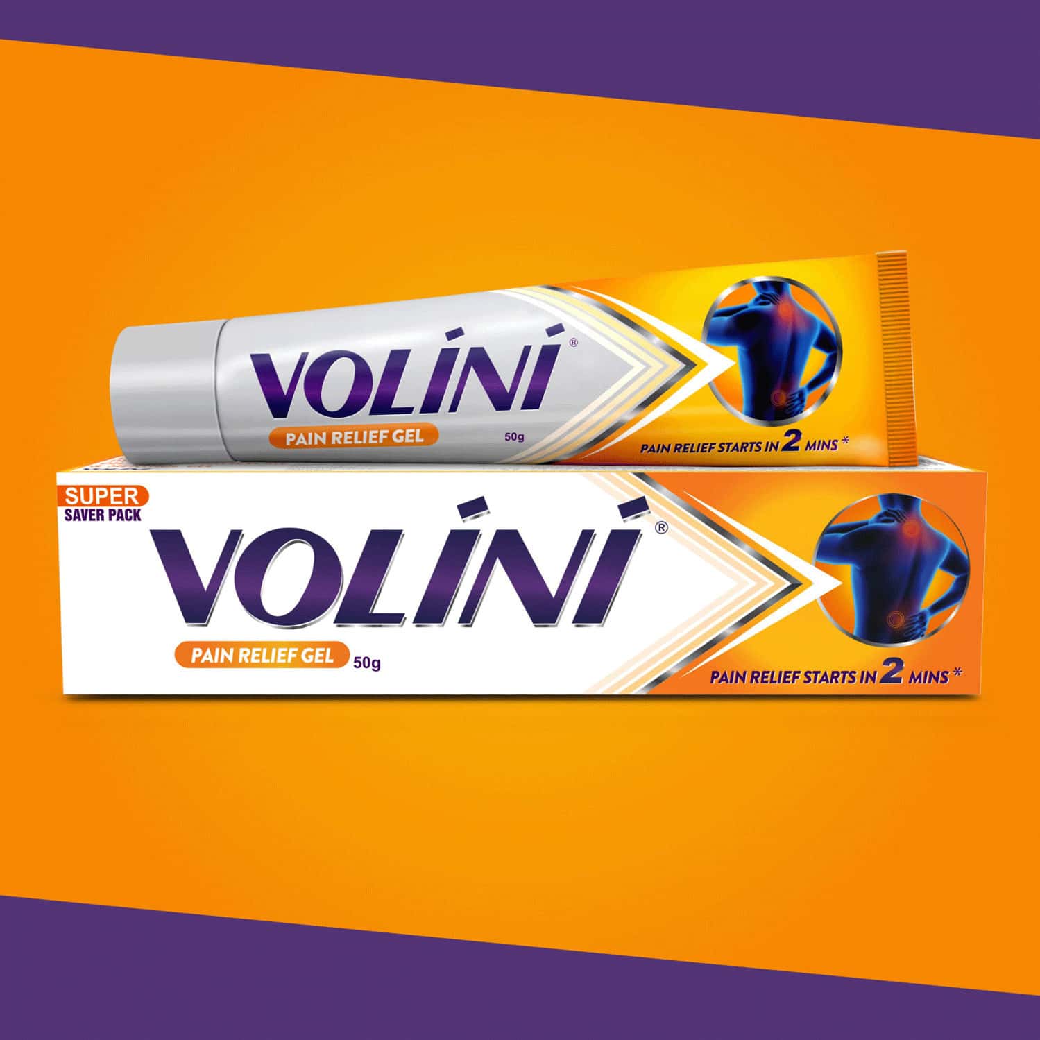Buy VOLINI PAIN RELIEF GEL TUBE OF 50 G Online & Get Upto 60% OFF at ...