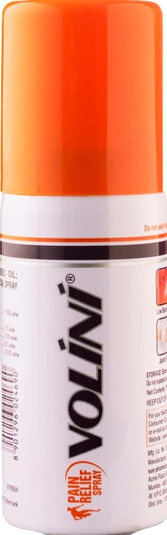 Buy VOLINI MAXX PAIN RELIEF SPRAY BOTTLE OF 55 G Online & Get Upto 60% ...