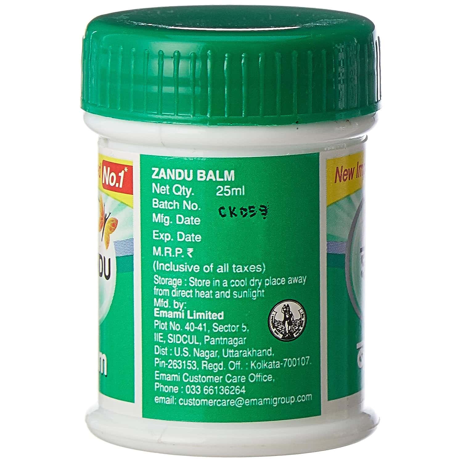 Buy ZANDU PAIN RELIEF BALM BOTTLE OF 25 ML Online & Get Upto 60% OFF at ...