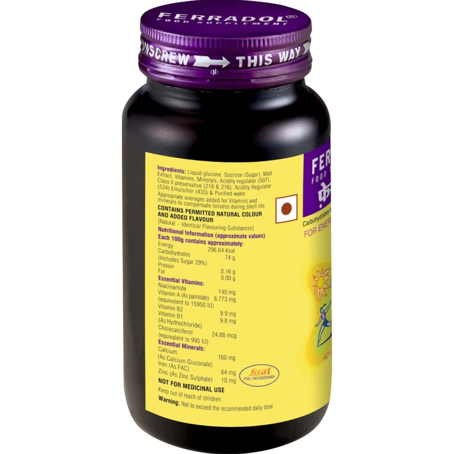 Buy FERRADOL FOOD SUPPLEMENT - 450G Online & Get Upto 60% OFF at PharmEasy