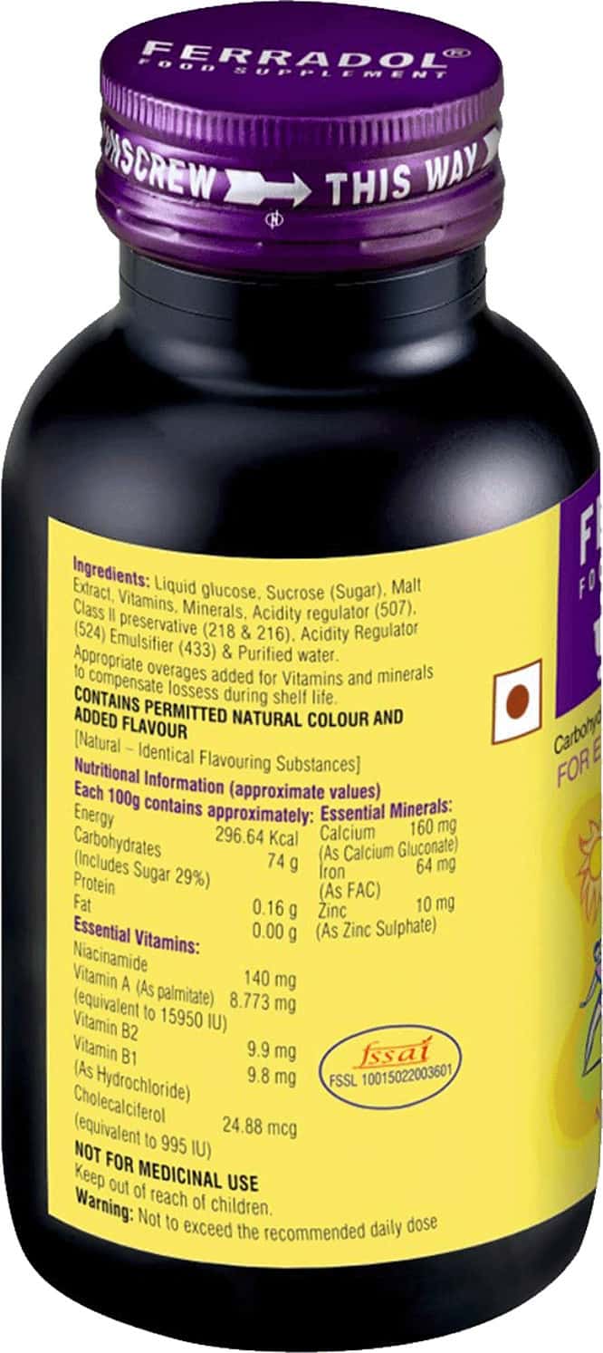 Buy FERRADOL FOOD SUPPLEMENT-200G Online & Get Upto 60% OFF at PharmEasy
