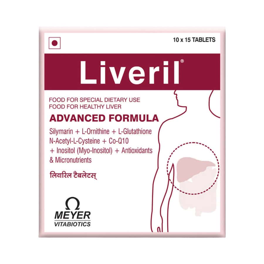Buy LIVERIL FORTE STRIP OF 15 TABLETS Online & Get Upto 60% OFF at ...