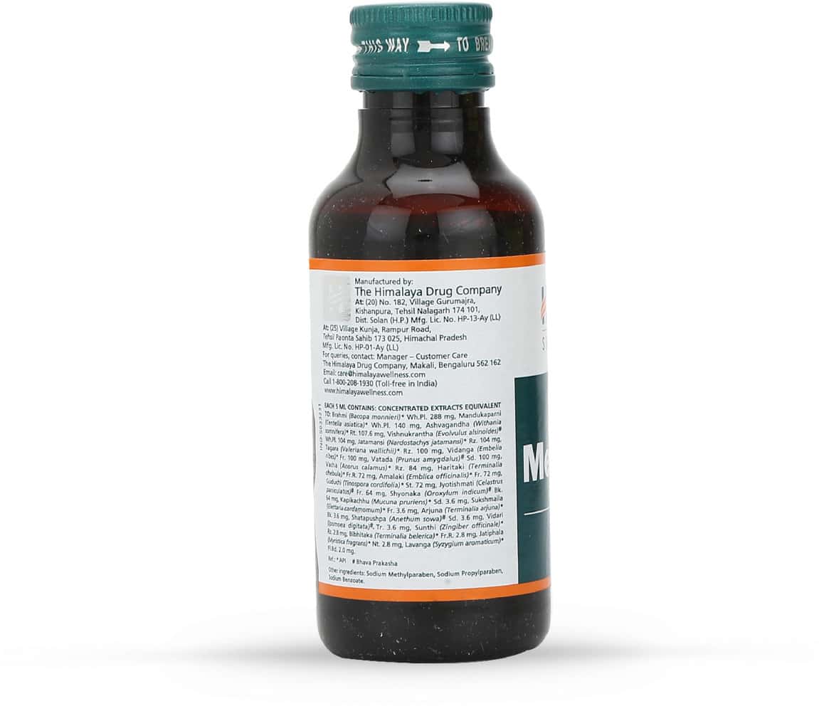 Buy HIMALAYA MENTAT DS SYRUP SUGAR FREE - 100ML Online & Get Upto 60% ...