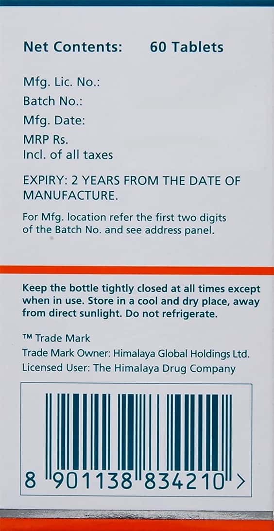 Buy HIMALAYA ASHVAGANDHA IMMUNITY BOOSTER TABLETS BOTTLE OF 60 Online ...