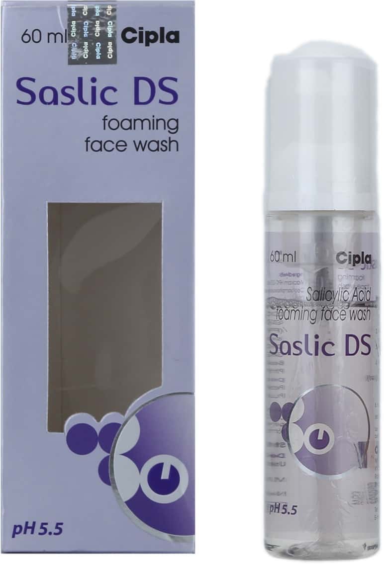 Buy SASLIC DS FACE WASH 60ML Online & Get Upto 60% OFF at PharmEasy