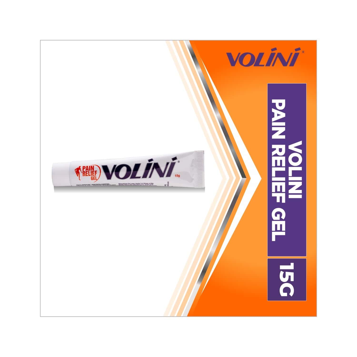 Buy VOLINI PAIN RELIEF GEL TUBE OF 15 G Online & Get Upto 60% OFF at ...