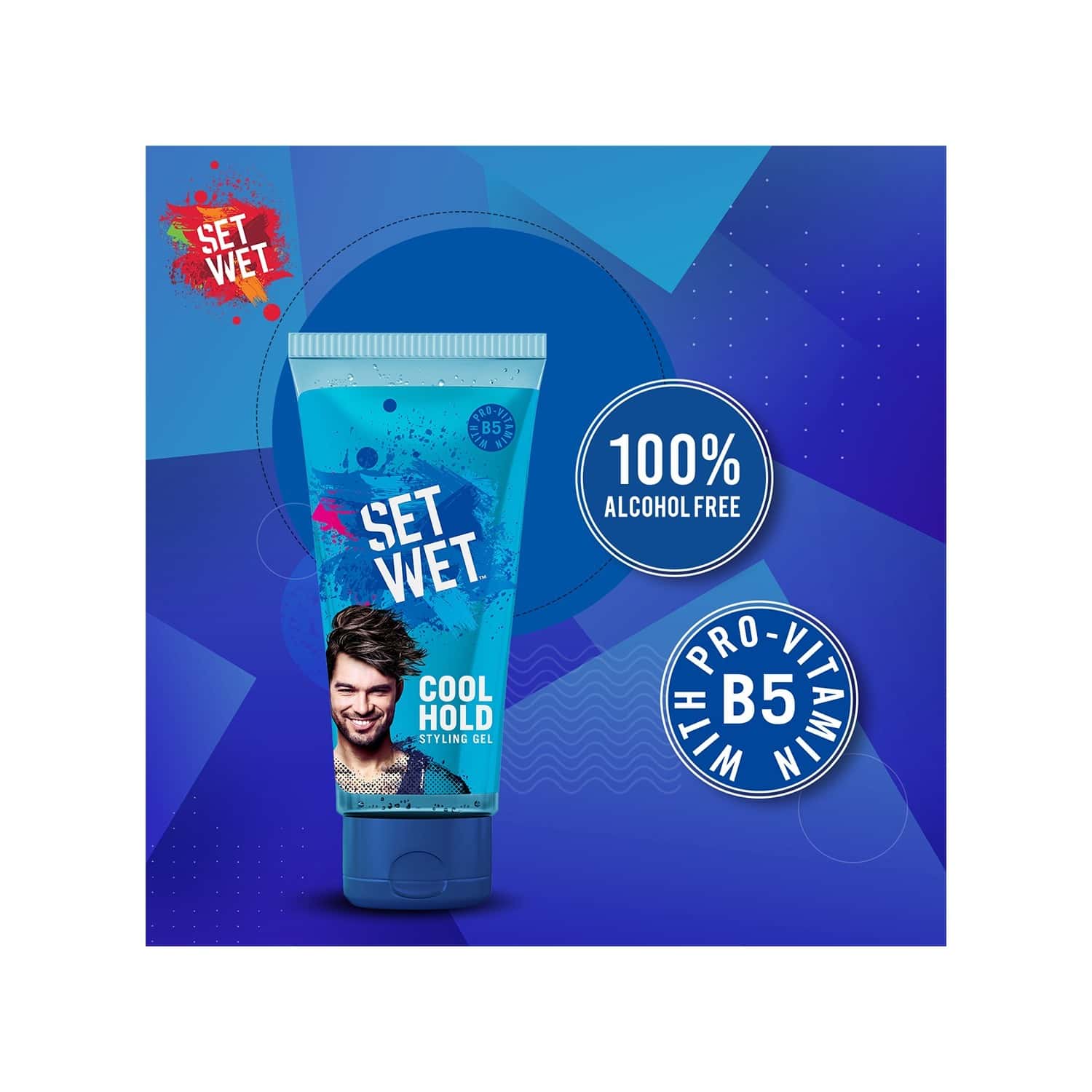 Buy SET WET STYLING HAIR GEL COOL HOLD TUBE - 100 ML X 2 Online & Get ...