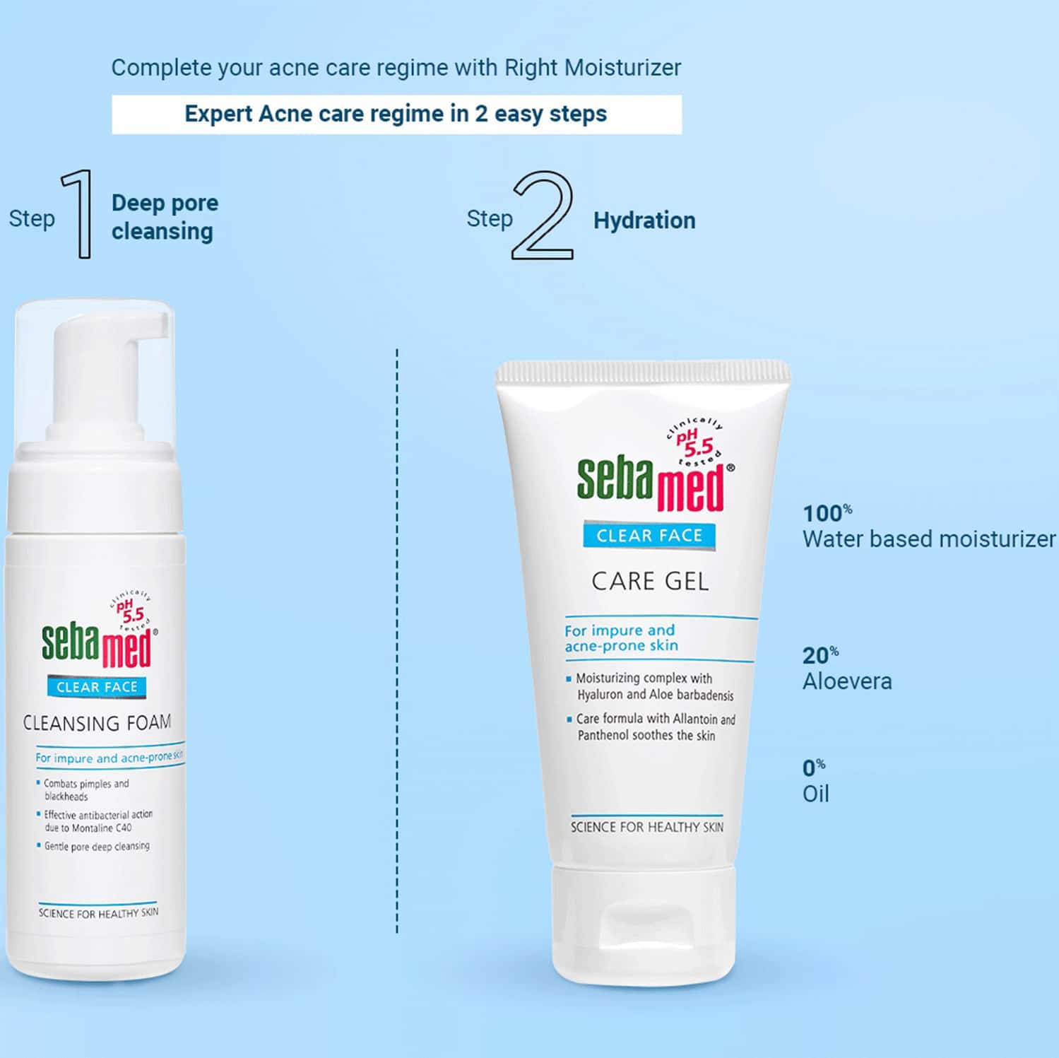 Buy SEBAMED CLEAR FACE FOAM - 150ML Online & Get Upto 60% OFF at PharmEasy