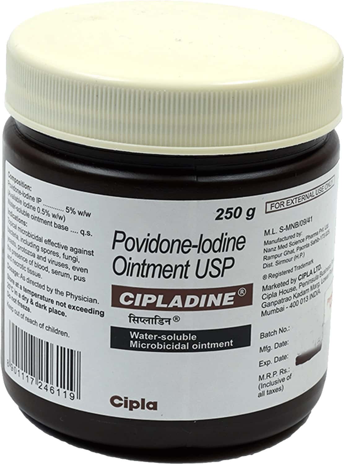 Buy CIPLADINE 5% OINT 30GM Online & Get Upto 60% OFF at PharmEasy