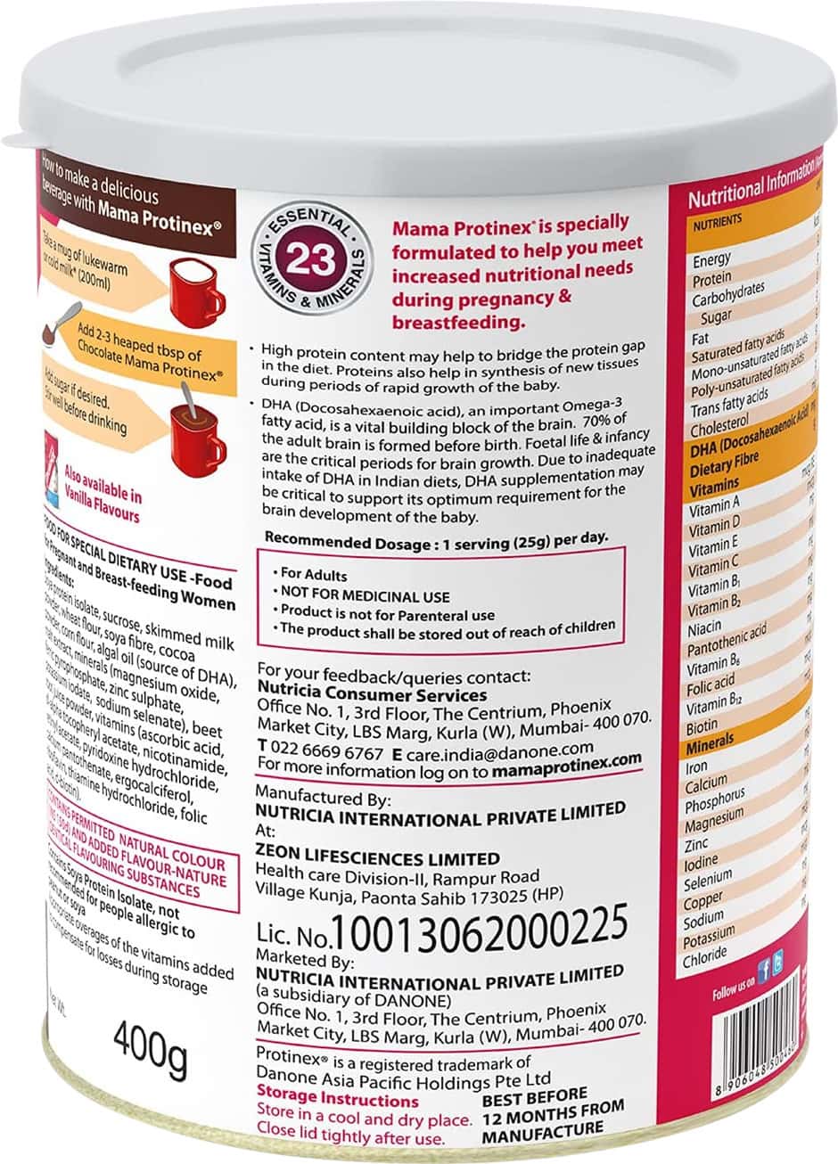 Buy PROTINEX MAMA Online & Get Upto 60% OFF at PharmEasy