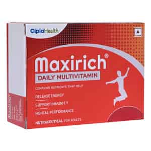 Buy MAXIRICH DAILY MULTIVITAMIN STRIP OF 10 SOFTGEL CAPSULES Online ...