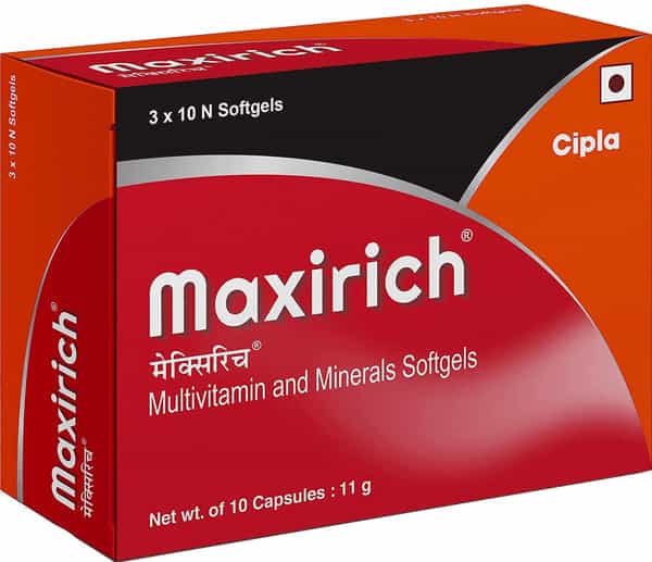 Buy ZINGAVITA MULTIVITAMIN TABLETS FOR MEN WITH VITAMINS & OMEGA-3 ...