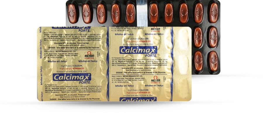 Buy CALCIMAX 500MG STRIP OF 30 TABLETS Online & Get Upto 60% OFF at ...
