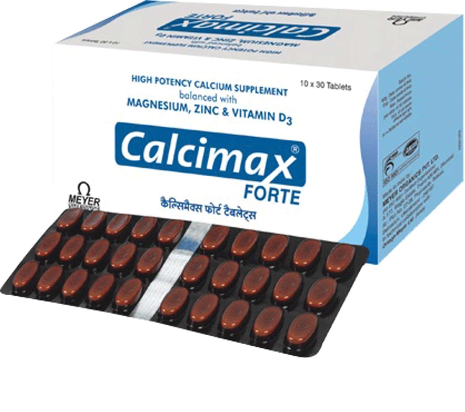Buy CALCIMAX FORTE PLUS STRIP OF 30 TABLETS Online & Get Upto 60% OFF ...