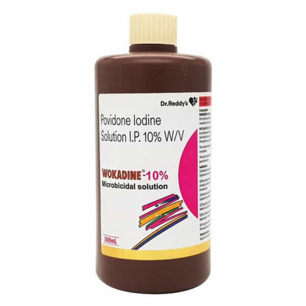 Buy WOKADINE 5% SOLU 100ML Online & Get Upto 60% OFF at PharmEasy
