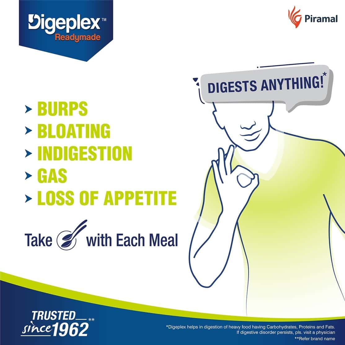 Buy DIGEPLEX READYMADE DIGESTION LIQUID BOTTLE OF 200ML Online & Get ...