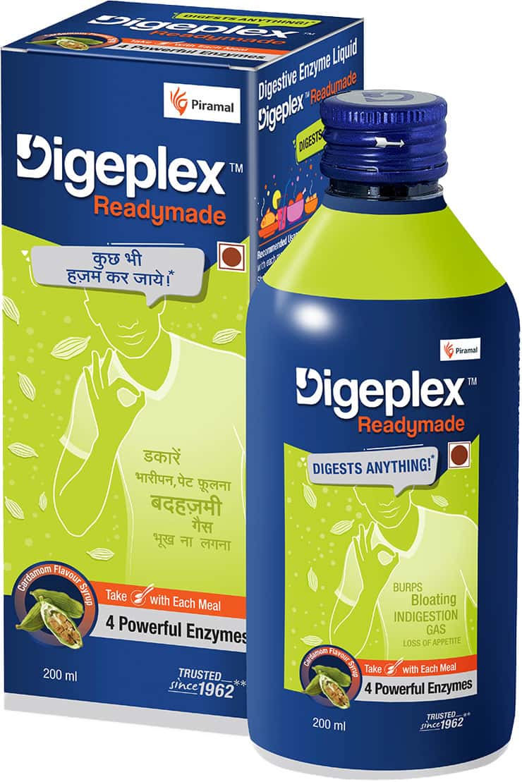 Buy DIGEPLEX READYMADE DIGESTION LIQUID BOTTLE OF 200ML Online & Get ...
