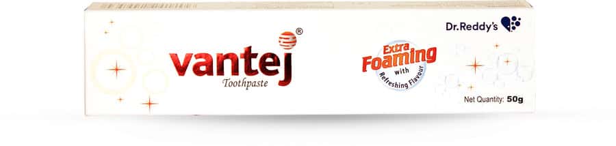 Buy VANTEJ EXTRA FOAMING WITH REFRESHING FLAVOUR TOOTHPASTE 100GM ...