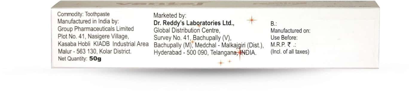 Buy VANTEJ TOOTHPASTE EXTRA FOAMING WITH REFRESHING FLAVOUR - TUBE OF ...