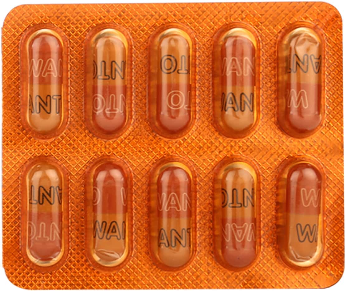 Buy WANTO STRIP OF 10 CAPSULES Online & Get Upto 60% OFF at PharmEasy