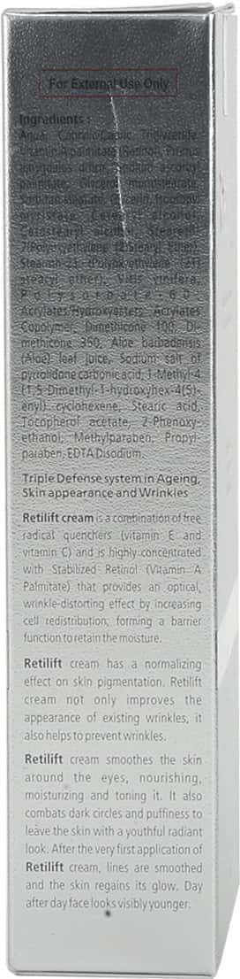 Buy RETILIFT CREAM 30GM Online & Get Upto 60% OFF at PharmEasy